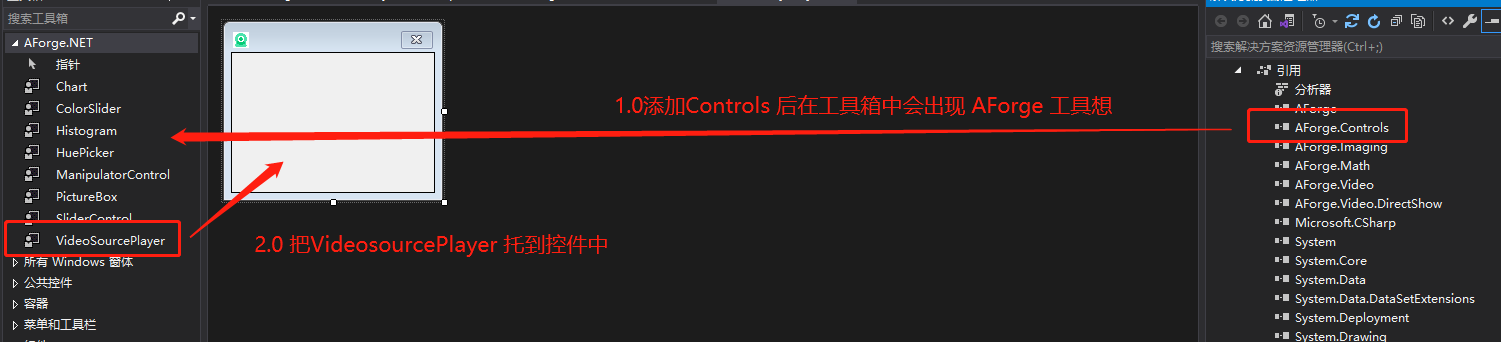 c# vs2019 AForge简单使用_aforge vs2019-CSDN博客