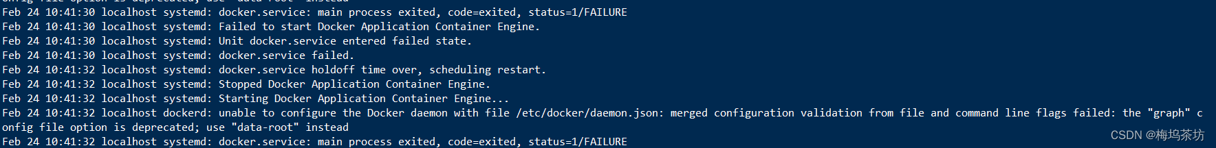 centos7安装docker后无法启动问题_centos 7 docker 服务突然无法启动-CSDN博客