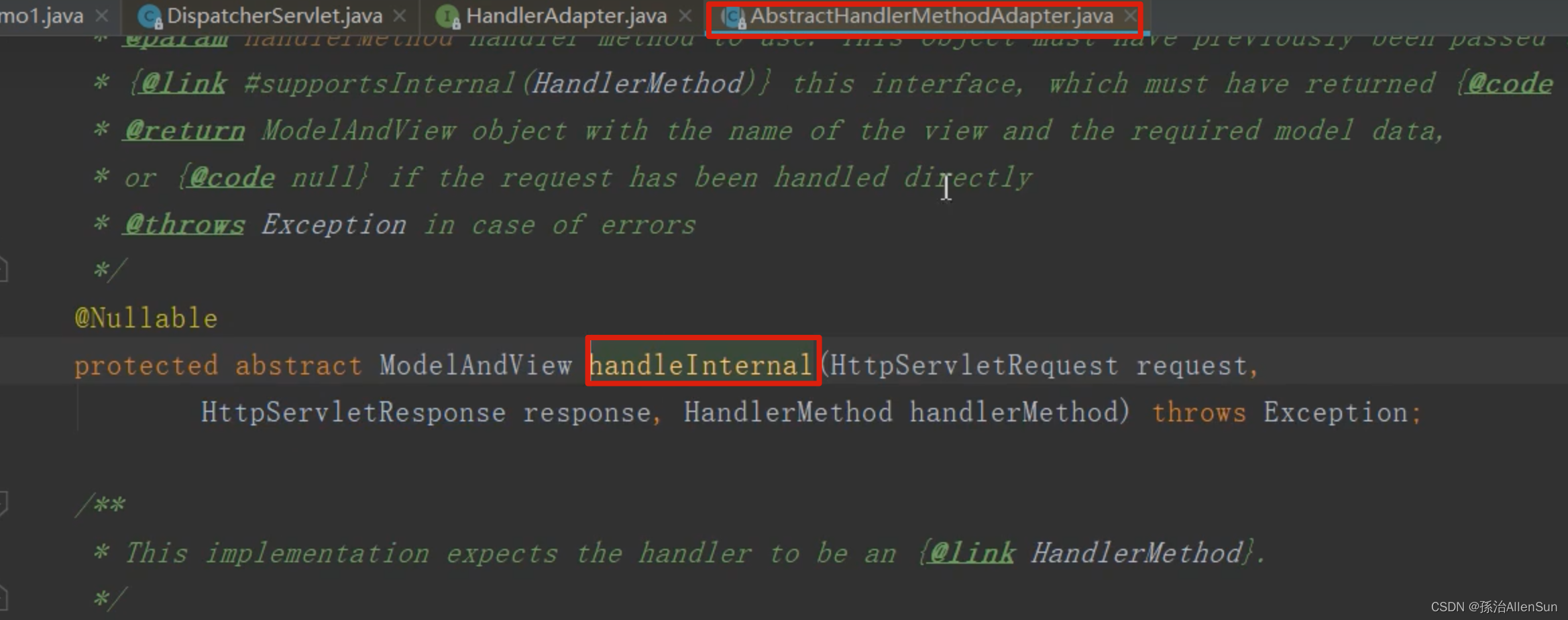 【SpringMVC源码】源码分析_springmvc查看源码-CSDN博客
