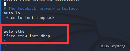 Kali上不了网eth0网卡不见了，报错：pcap_activate: eth0: That device is not up_kali的eth0-CSDN博客