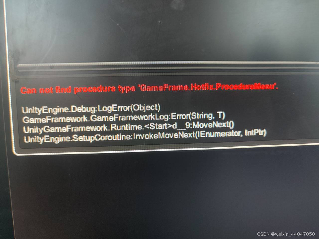 GameFramework踩坑实录_gameframework.procedure.iproceduremanager' can not-CSDN博客
