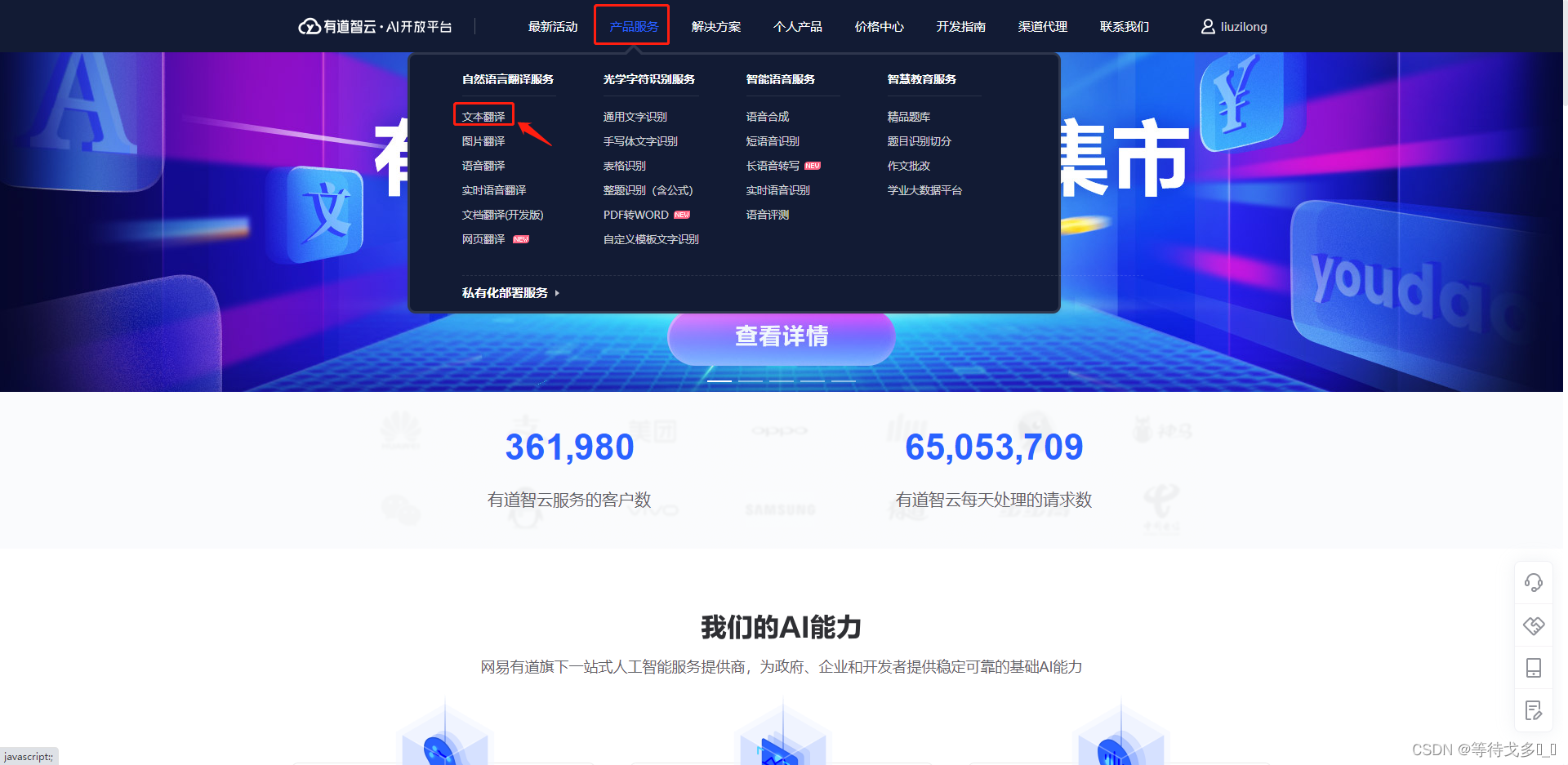 idea Translation 使用有道翻译_dea translation插件中有道智云注册收费吗-CSDN博客