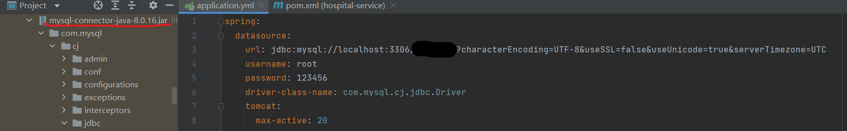 错误HikariPool-1 - Exception during..+ Access denied for user ‘root‘@‘localhost‘ (using password ...