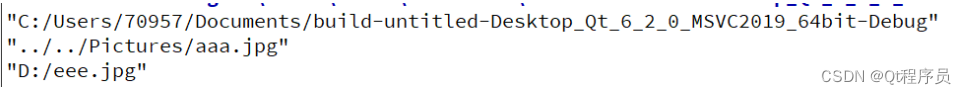 Qt文件路径：QDir_qdir relativefilepath-CSDN博客