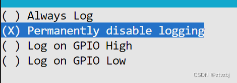 关于ESP32 S3 LOG打印输出开启或关闭的相关选项说明：_esp32取消example打印-CSDN博客