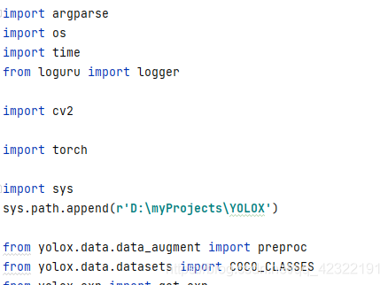 ModuleNotFoundError: No module named ‘yolox‘_modulenotfounderror: no module named 'ultralytics ...