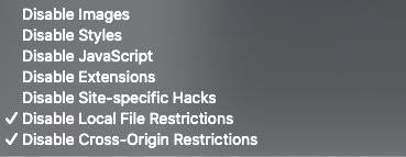 Safari浏览器解除cross origin restrictions限制_safari浏览器 单点登录失败 提示跨域-CSDN博客