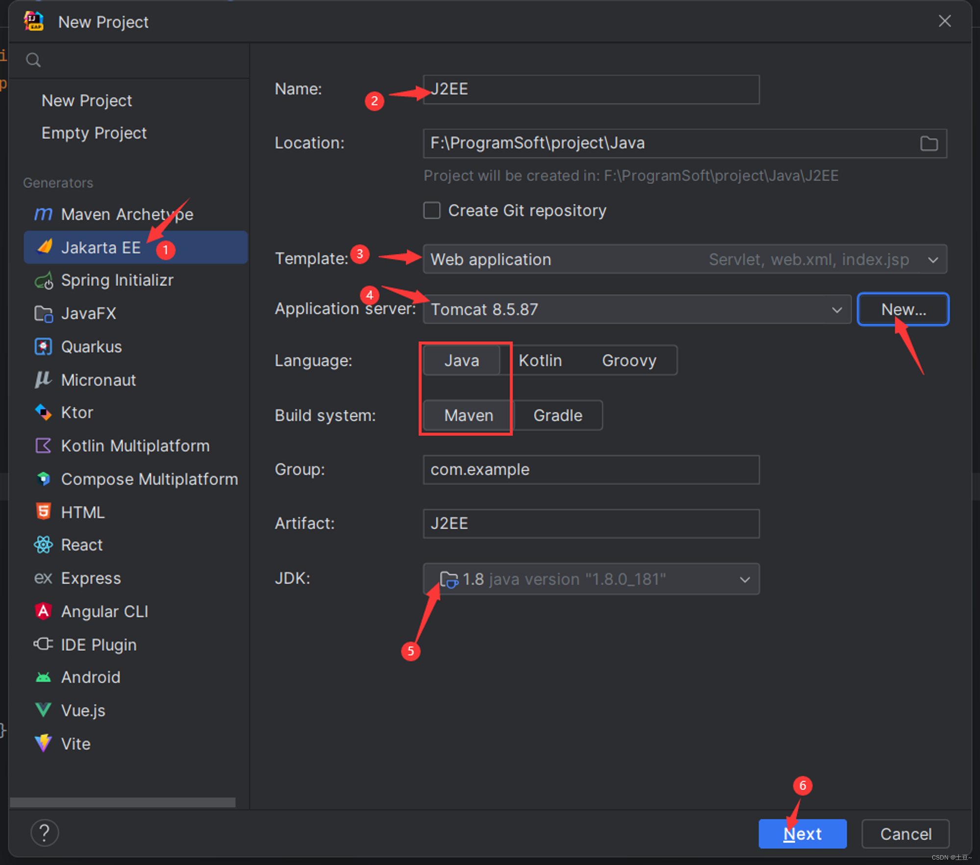 IDEA 2023.1 创建J2EE的Maven工程_idea2023怎么用j2ee框架-CSDN博客