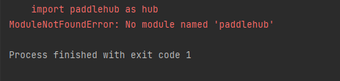 ModuleNotFoundError: No module named ‘paddlehub‘成功解决 ...