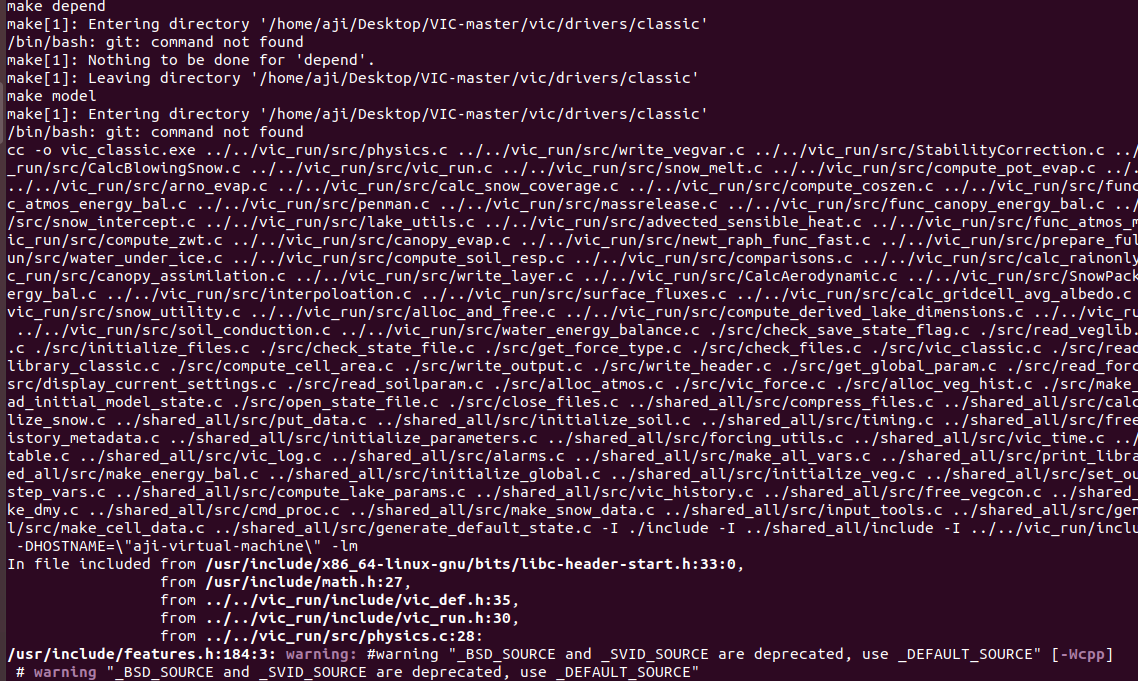 基于Linux下的VIC使用（1）VIC部分（Fortran版本）_编译vic源码过程-CSDN博客