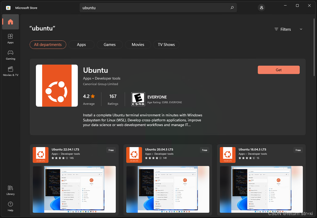 使用WSL2技术在Windows子系统中安装Ubuntu并安装docker及docker-compose（图文详细教程）_wsl docker compose-CSDN博客