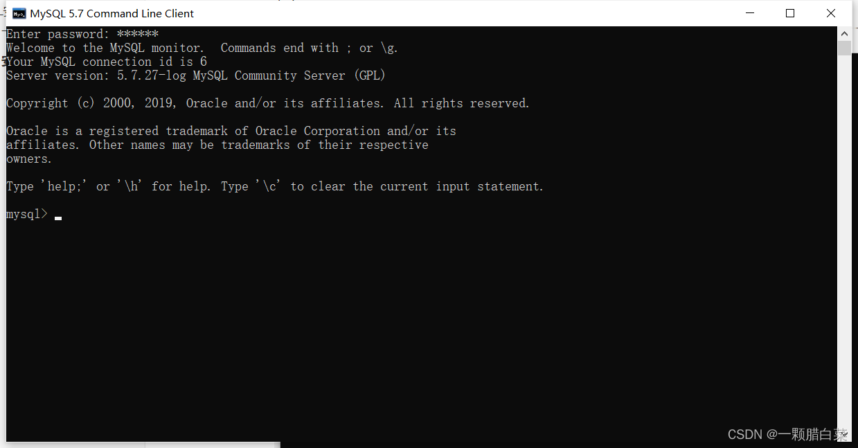 MySQL5.7.27安装_mysql5.7.27安装教程图解-CSDN博客
