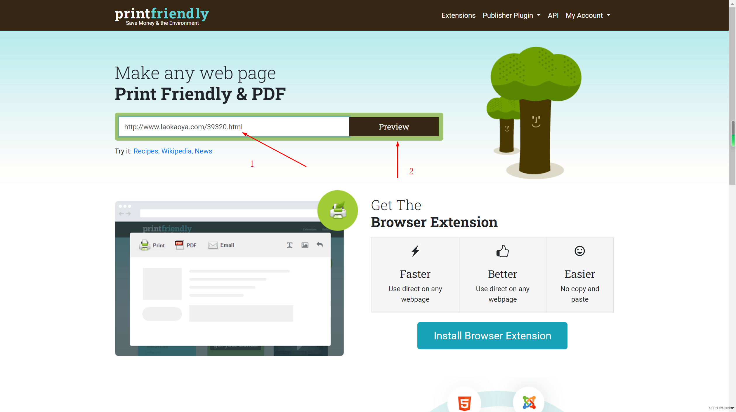 printfriendly网页解析，允许复制内容（复制禁用复制）（禁用禁用右键）（禁用文本复制禁用）（不能复制、无法复制）_print ...