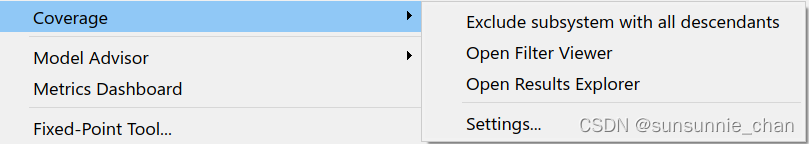 Matlab/Simulink-单元测试如何exclude missing coverage_报告中不显示execution coverage simulink 2023-CSDN博客
