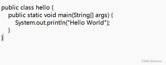 编写helloword程序 Csdn博客