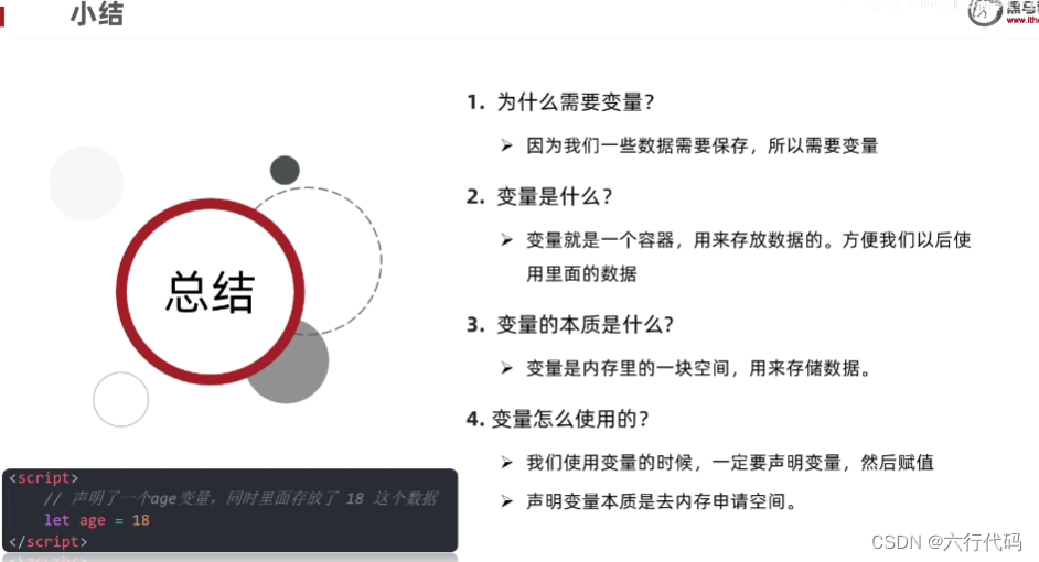 Js变量的本质 变量的本质 变量名规范 Let和var的区别 为什么不使用var 变量拓展 Js数组的使用 Csdn博客