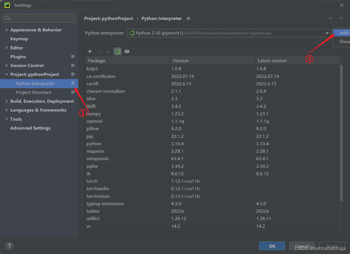 python3使用anaconda安装pytorch，在pycharm使用torch_anaconda中如何导入torc-CSDN博客