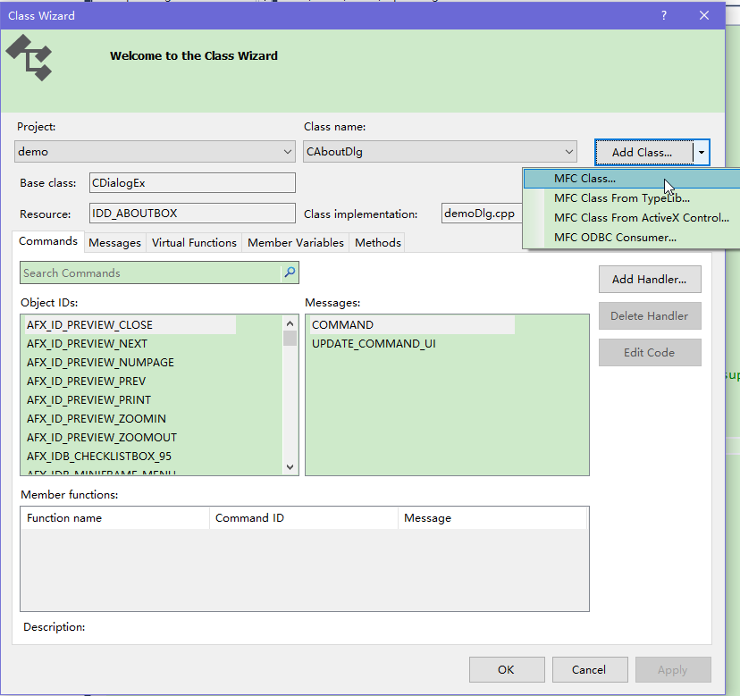 基于MFC的对话框程序添加启动画面_mfc绘制界面的时候绘制了两个dialog是为什么?-CSDN博客