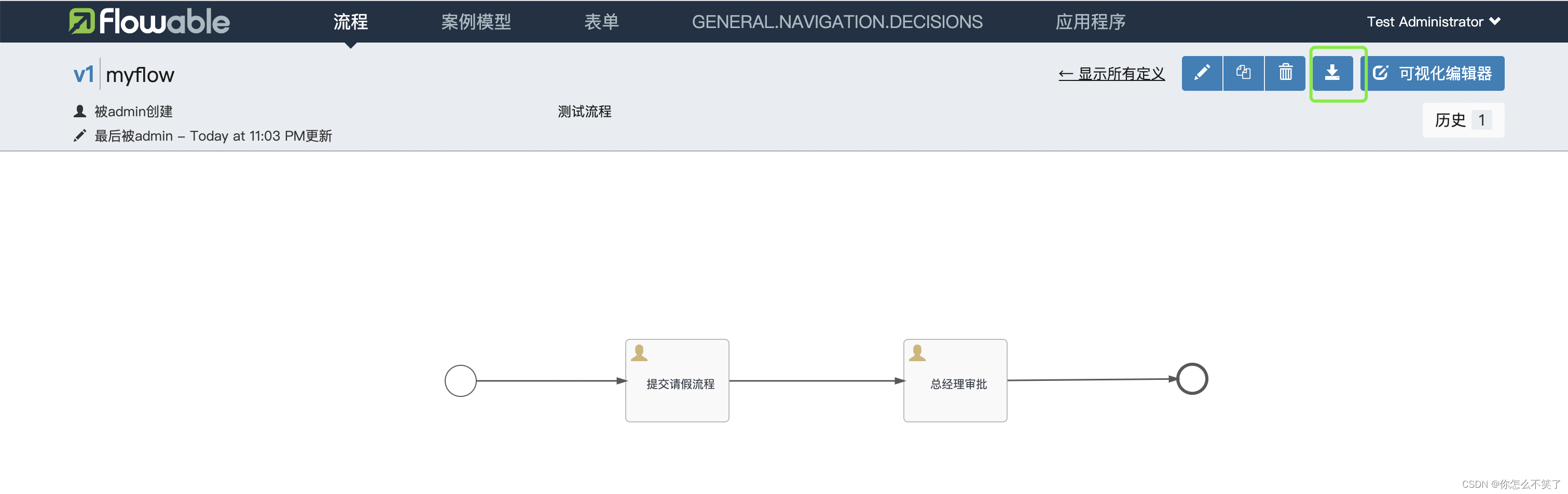【flowable】三、flowableUI应用_flowable密码-CSDN博客