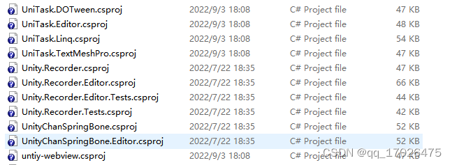 unity里生成的.csproj和.sln ：assembly definition_unity 自动生成csproj-CSDN博客