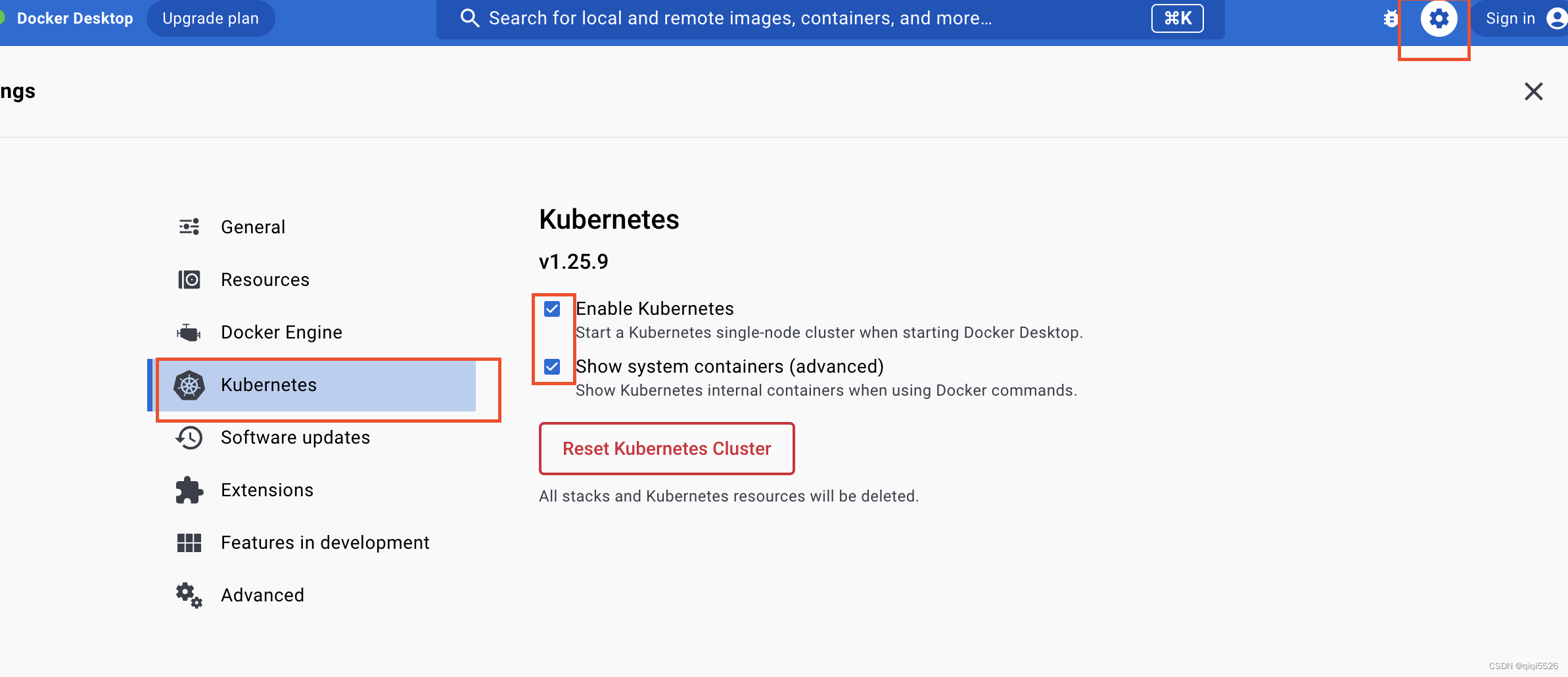 Mac docker desktop k8s安装_mac 安装k8s_qiqi5526的博客-CSDN博客