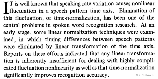 1978年《Dynamic Programming Algorithm Optimization for Spoken Word ...
