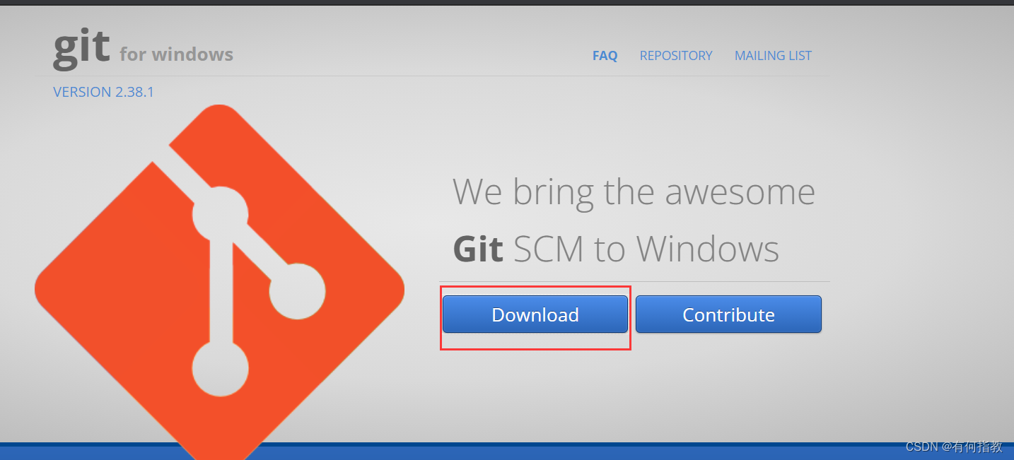 GIt安装教程(详细)_国内安装git-CSDN博客