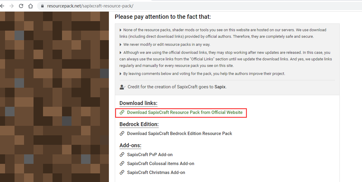 Minecraft安装资源包_resourcepack-CSDN博客