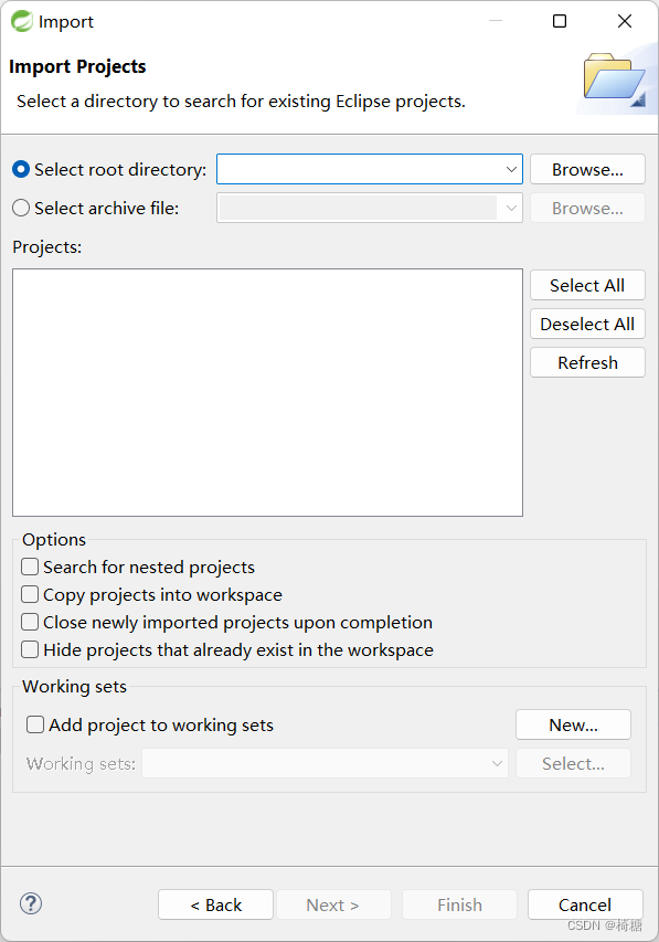 如何在STS正确导入项目_sts导入本地项目-CSDN博客