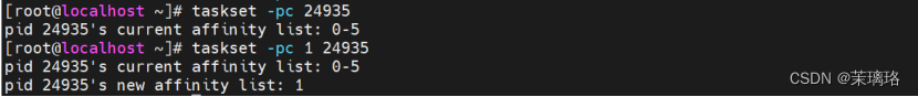 Taskset命令_taskset -cp-CSDN博客