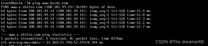 Linux，解决内外网连通（ping www.baidu.com）问题_linux怎么ping百度-CSDN博客