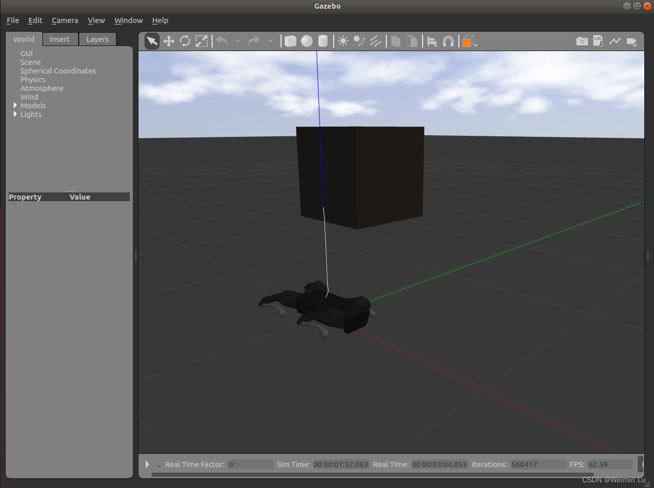 从0开始使用Gazebo仿真unitree_ros_ros机器狗仿真-CSDN博客