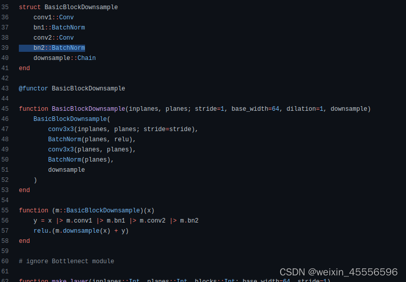 利用julia的Flux框架实现ResNet18（无敌简易版）_munet的flux motion实现-CSDN博客