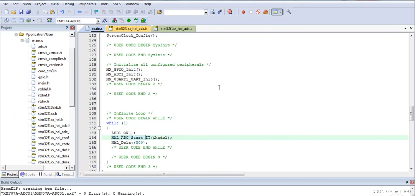 Stm32 F103c8t6 Cubemx Adc配置 Stm32f103 Adc Hal配置 Csdn博客
