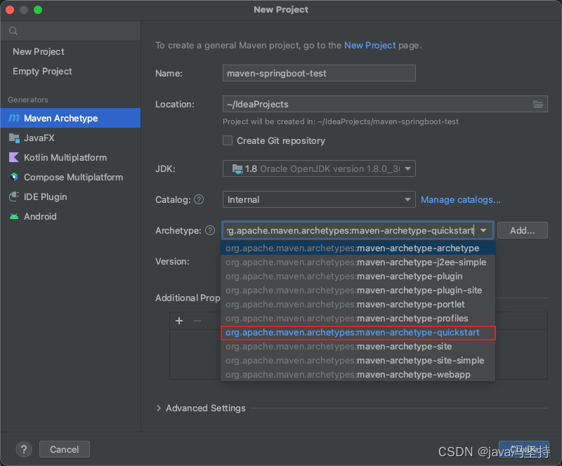 Springboot学习一：idea社区版本创建springboot项目的三种方式（第三种为主）idea社区版创建spring项目 Csdn博客
