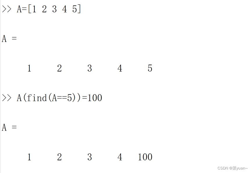 MATLAB 基础笔记(一):数组的生成_matlab生成数组-CSDN博客