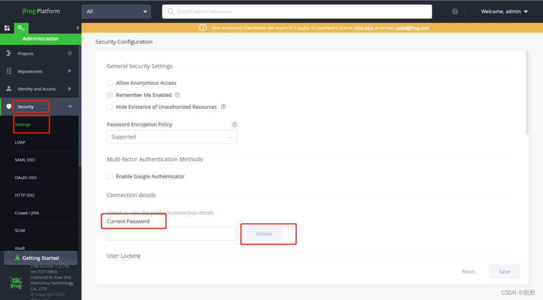 JFrog-Xray在Ubuntu上的安装_jfrog xray-CSDN博客