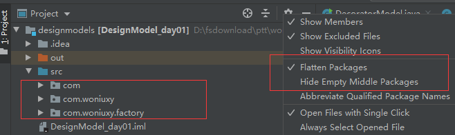 IntelliJ IDEA 左侧Project固定，包名层级结构显示方式_dock pinned-CSDN博客