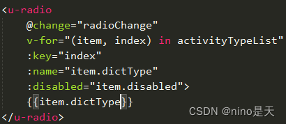 uview中根据后台数据绑定radio单选框_u-radio-group-CSDN博客