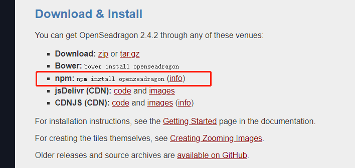 openseadragon最新版本2.4在vue中的使用方法_vue openseadraon-CSDN博客