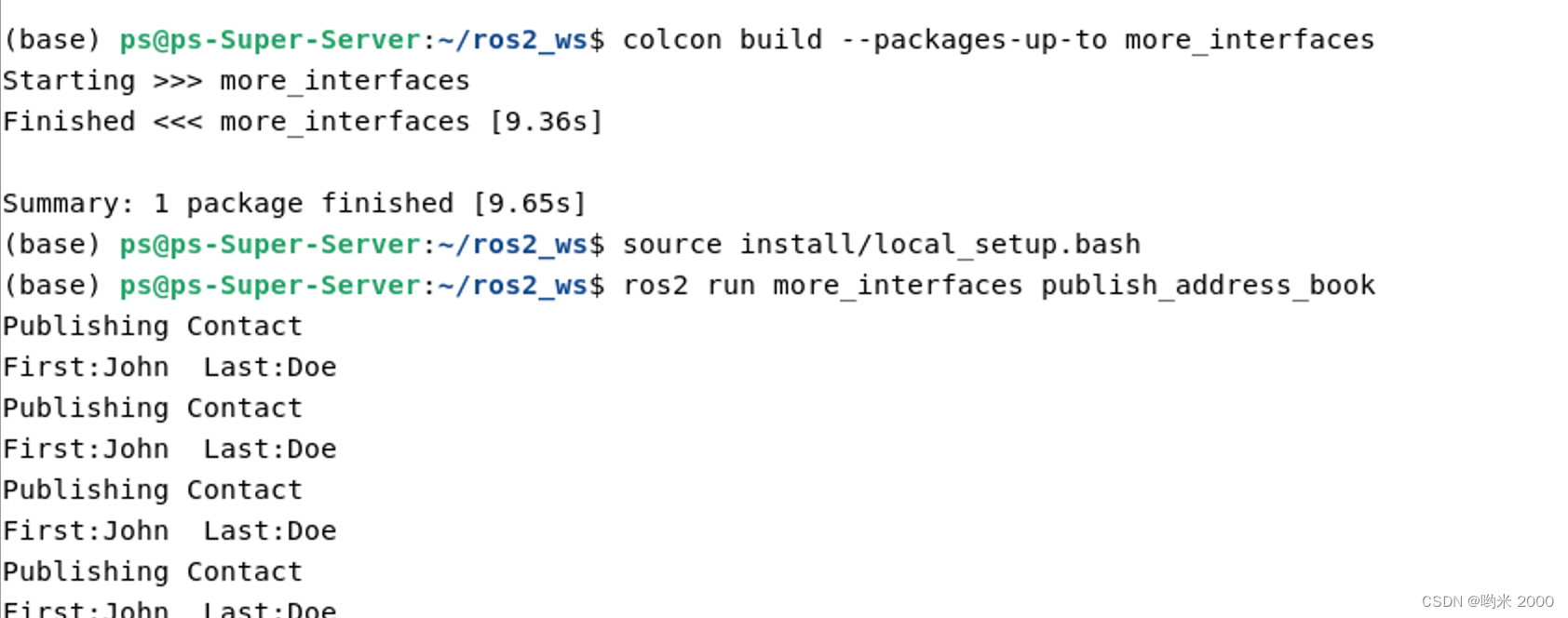 【ROS】Could not import ‘rosidl_typesupport_c‘ for package xxx-CSDN博客