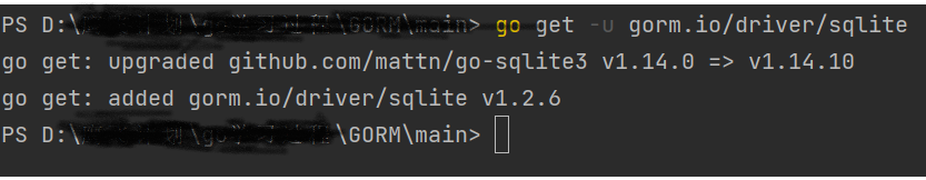 下载依赖go get -u gorm.io/driver/sqlite报错解决办法_go 本地依赖报错-CSDN博客