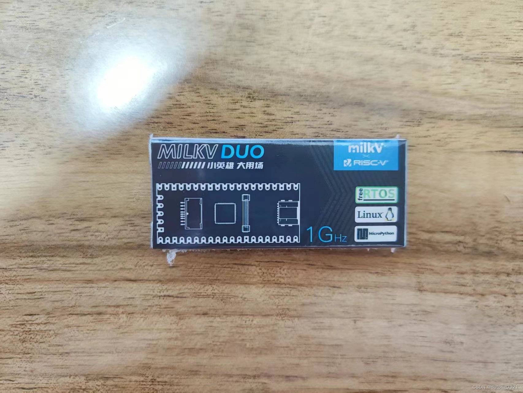 Milkv Duo的开箱、烧写TF和点灯_milk-v duo risc-v 装emmc-CSDN博客