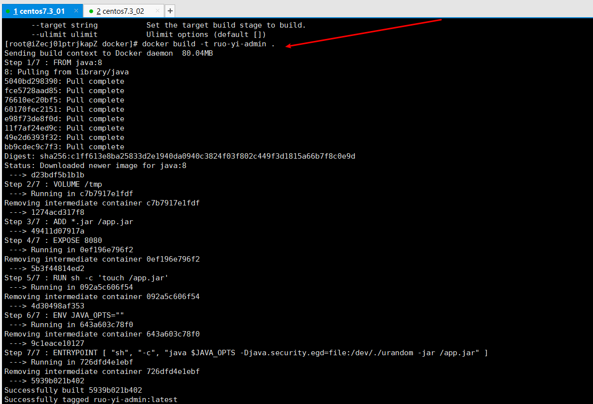 使用docker部署nginx+mysql+redis+springboot若依前后端分离项目_若依前后端分离阿里云nginx部署-CSDN博客