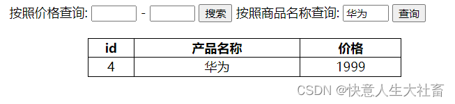 b站pink老师JavaScript的ES6面向对象案例代码——查询商品案例_b站pink老师js事件对象课程的代码-CSDN博客