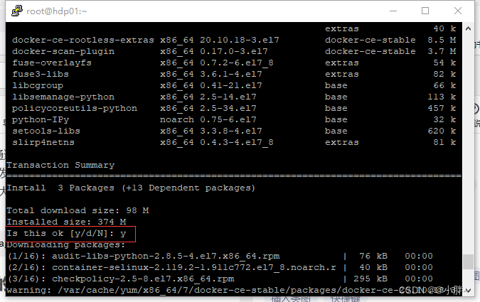 CentOS7使用yum安装docker_sudo yum install -y yum-utils device-mapper-persis-CSDN博客