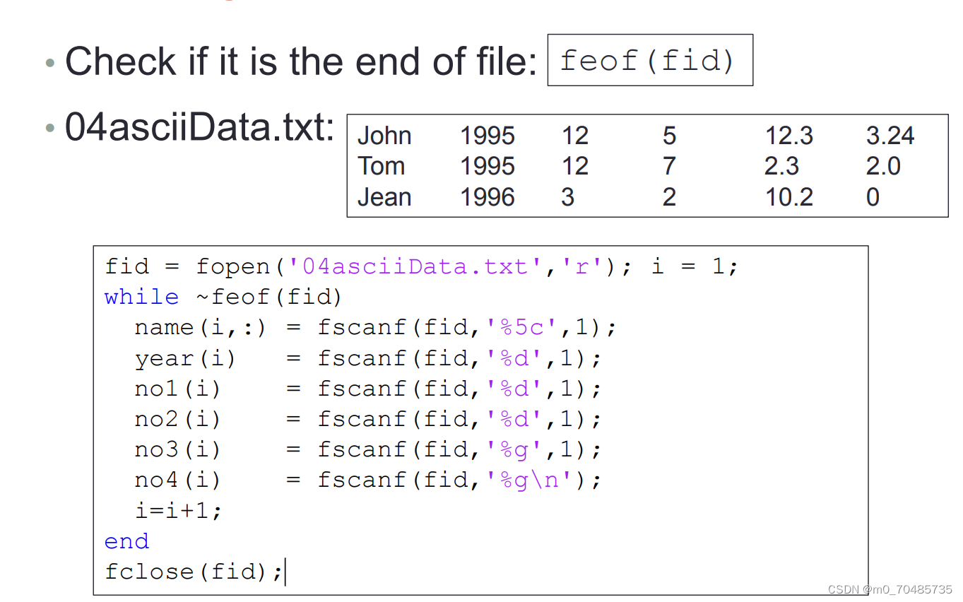 MATLAB变数（变量）与档案存取_错误使用vertcat-CSDN博客