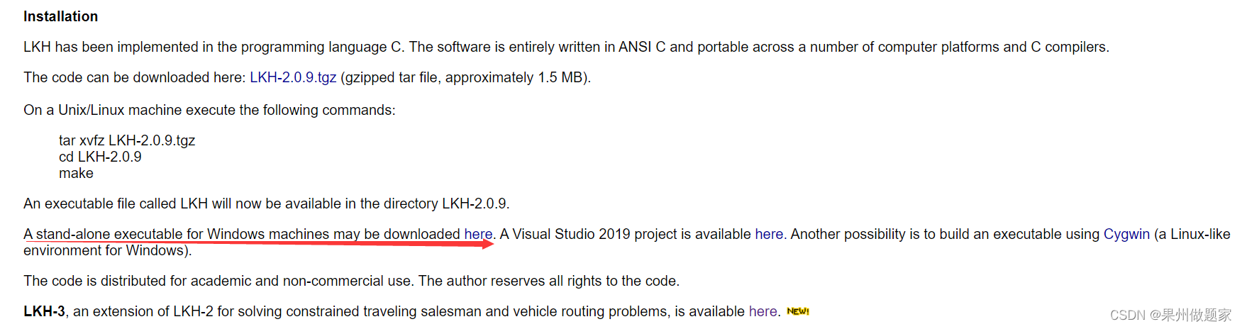 【LKH算法体验】Python调用LKH算法求TSP问题-CSDN博客