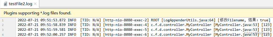 动态新增、修改Logback的Appender（可实现动态调整日志级别，Appender参数）_does not contain a valid datetoken-CSDN博客