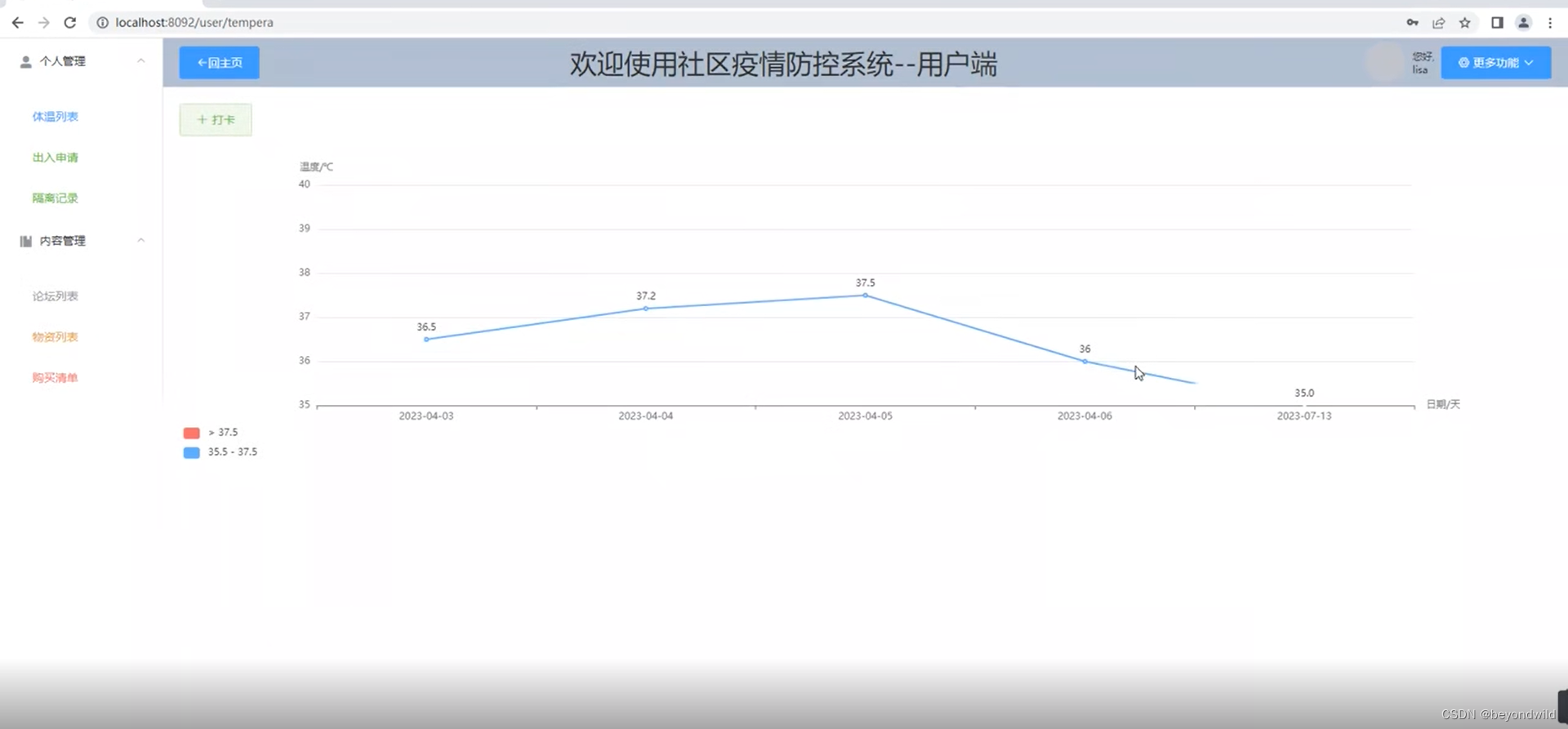 Java项目社区疫情防控管理系统javaspringbootvuemavenmysql Csdn博客